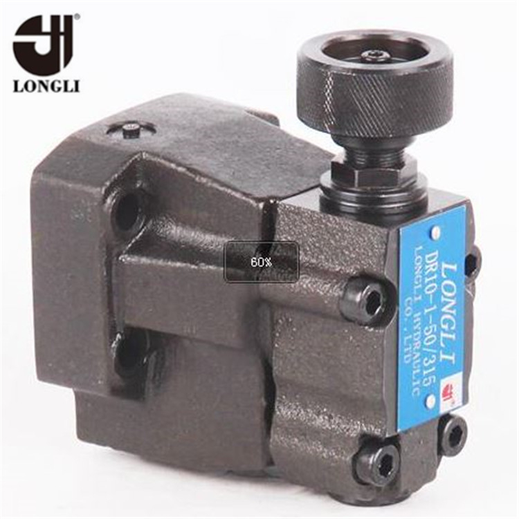 DR50 Reducing Valve Pilot Operated Large Pressure Hydraulic Valves ...